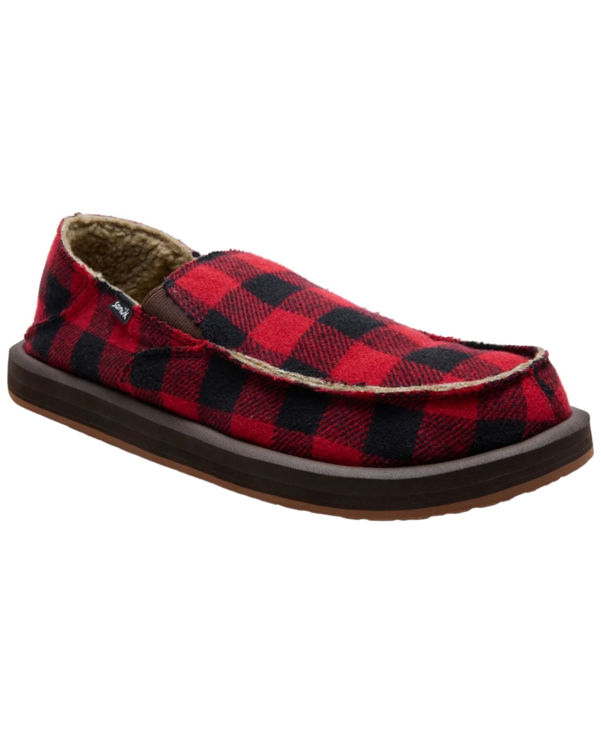 Click here for Sanuk Mens Donny Plaid Buffalo Chill Slip-On Loafe... prices