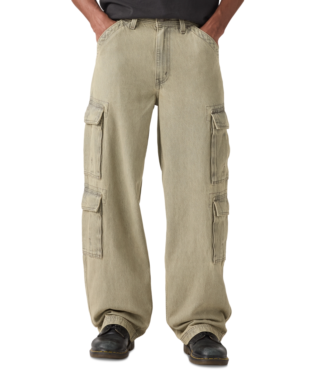 Click here for Levis Mens 578 Baggy Cargo Pants - Steel Clouds prices