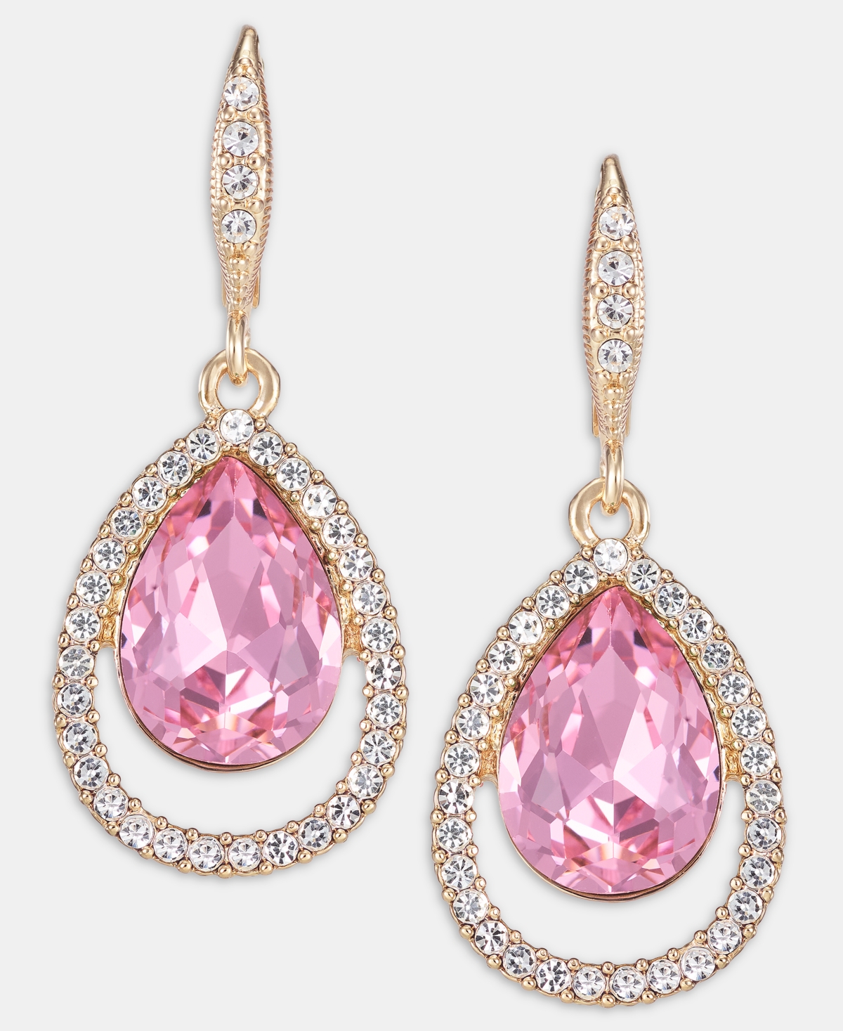 Click here for Givenchy Multi-Stone Drop Earrings - Wine prices