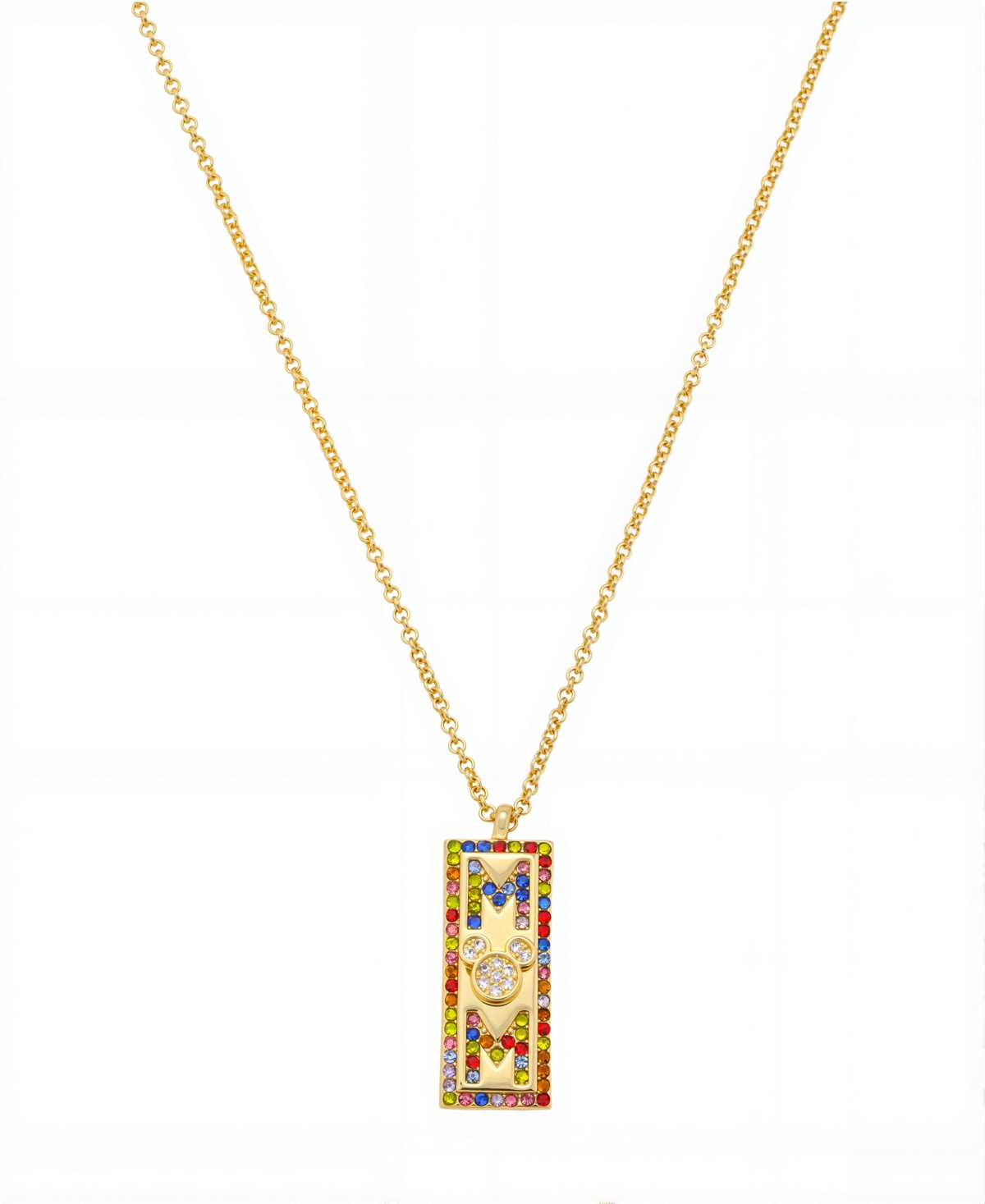 Click here for Disney Mickey Mouse Mom Cubic Zirconia Head Multic... prices