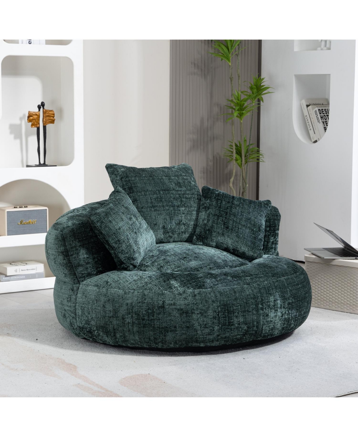 Click here for Streamdale Cozy Bean Bag Sofa with Pillows Indoor... prices