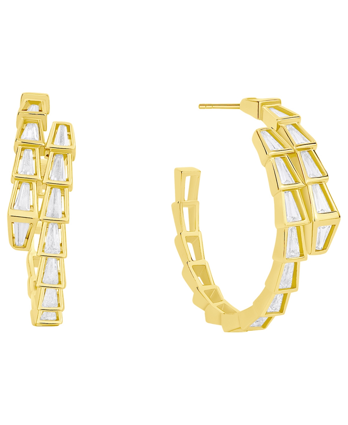 Click here for And Now This Cubic Zirconia in 18k Gold Plated Bra... prices