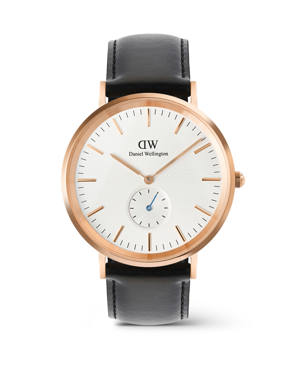 Click here for Daniel Wellington Mens Analog Black Leather Watch... prices