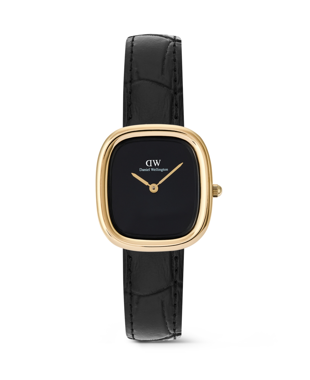 Click here for Daniel Wellington Womens Analog Black Leather Watc... prices