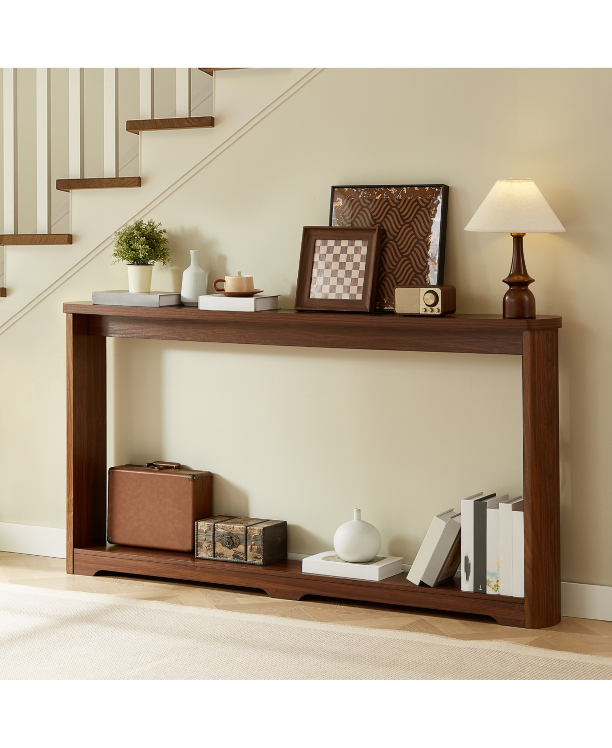Click here for Streamdale Furniture 70" Walnut Console Table... prices