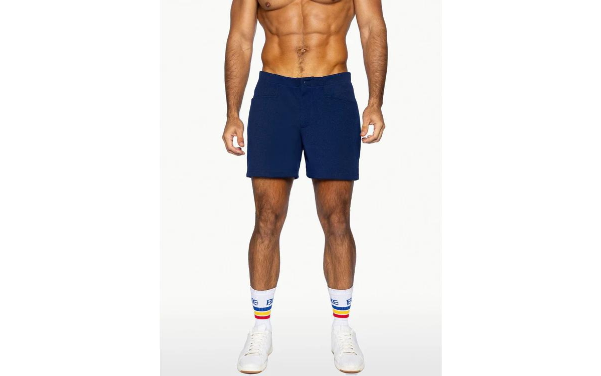 Click here for Bike Athletic Mens Track Short - Navy prices