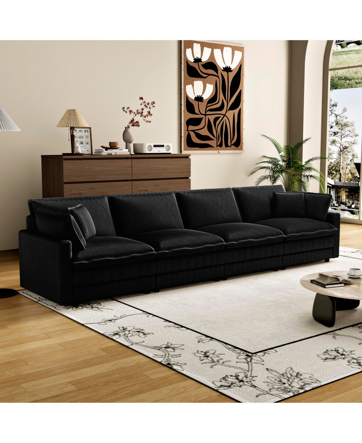Click here for Streamdale Furniture Deep Seat Modular Sectional S... prices