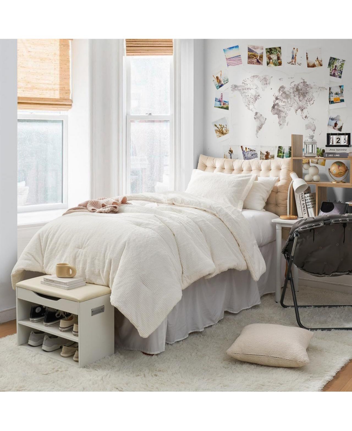 Click here for Coma Inducer Ribbed Oversized Comforter Set - Ivor... prices