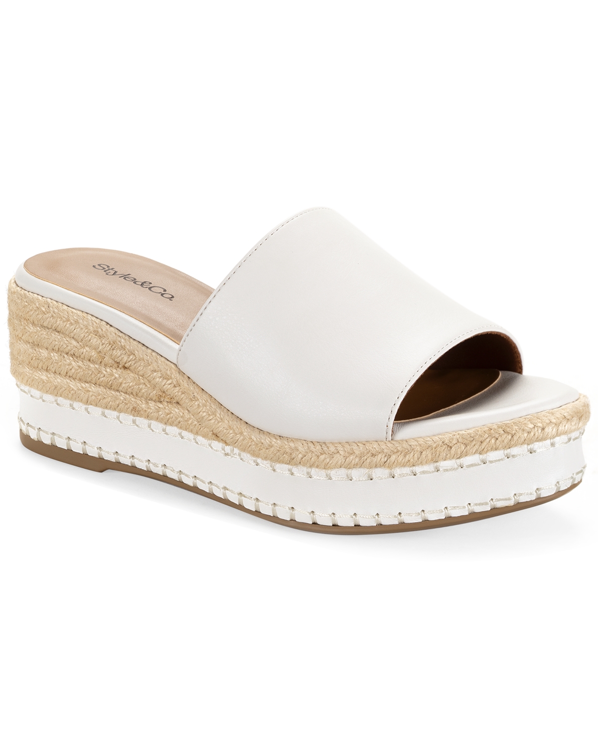 Click here for Style & Co Womens Hayess Wedge Sandals  Exclusivel... prices