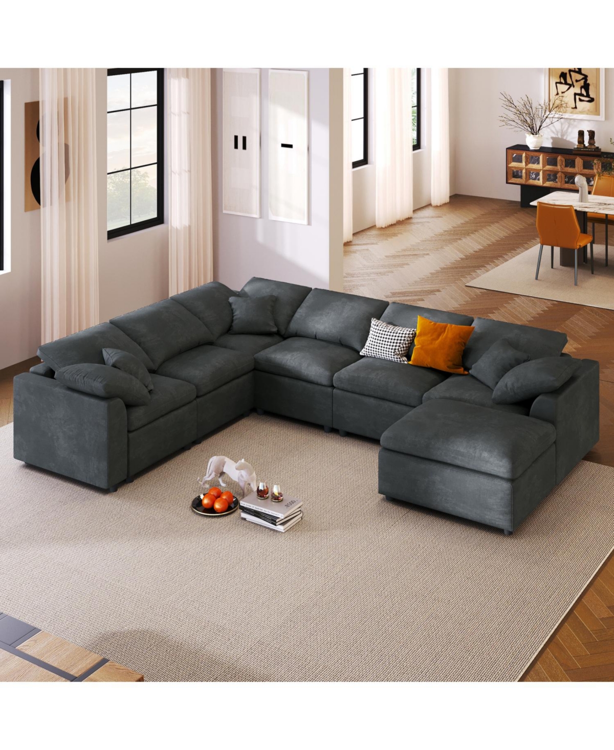 Click here for Streamdale Furniture Extra Large 7-Seater Modular... prices