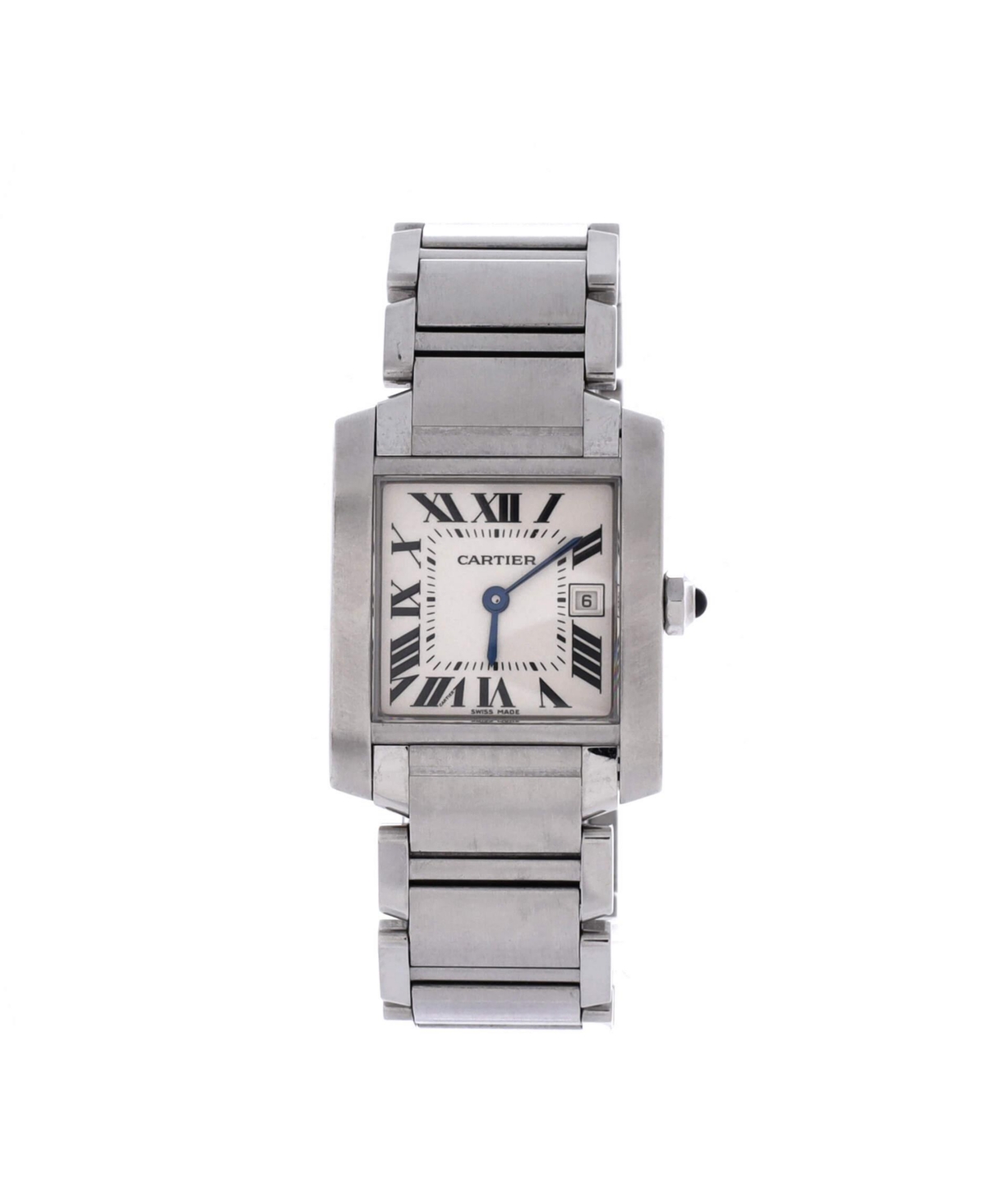 Click here for Pre-Owned Cartier Tank Francaise Quartz Watch in S... prices