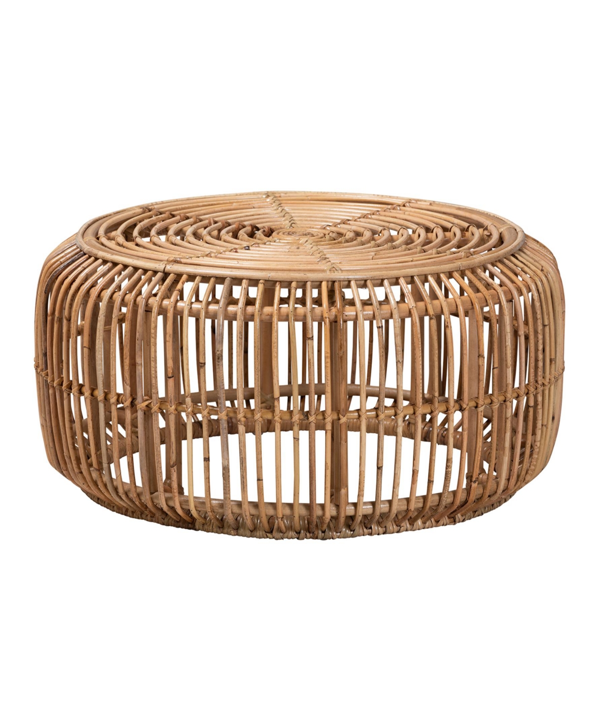 Click here for Furniture Aliane 30 Rattan Bohemian Coffee Table -... prices