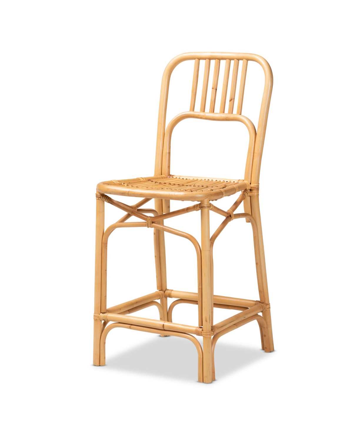 Click here for Furniture Ivora 19.5 Rattan Bohemian Counter Stool... prices