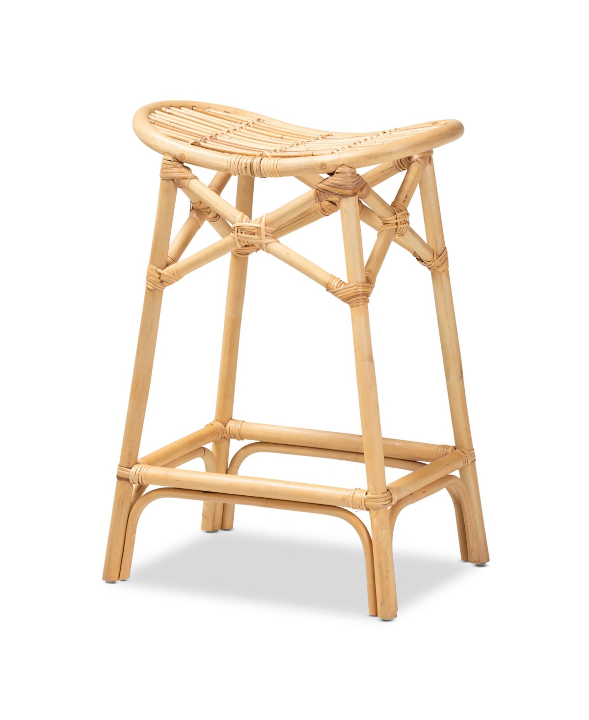 Click here for Furniture Elgon 13.2 Rattan Bohemian Counter Stool... prices