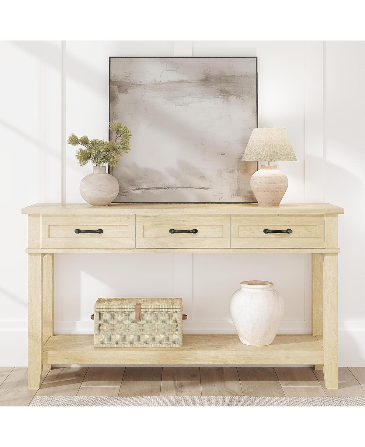 Click here for gaomon 52" Console Table Entryway Table with... prices