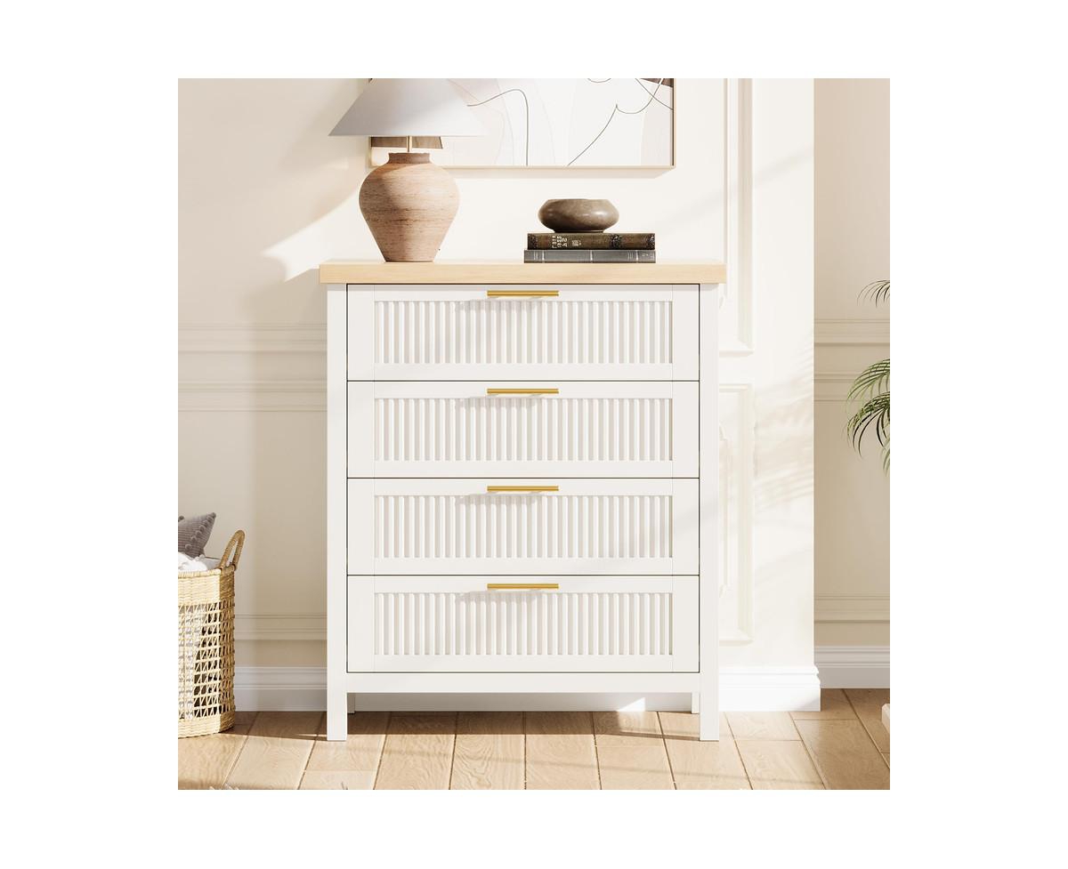 Click here for gaomon Fluted Dresser for Bedroom prices