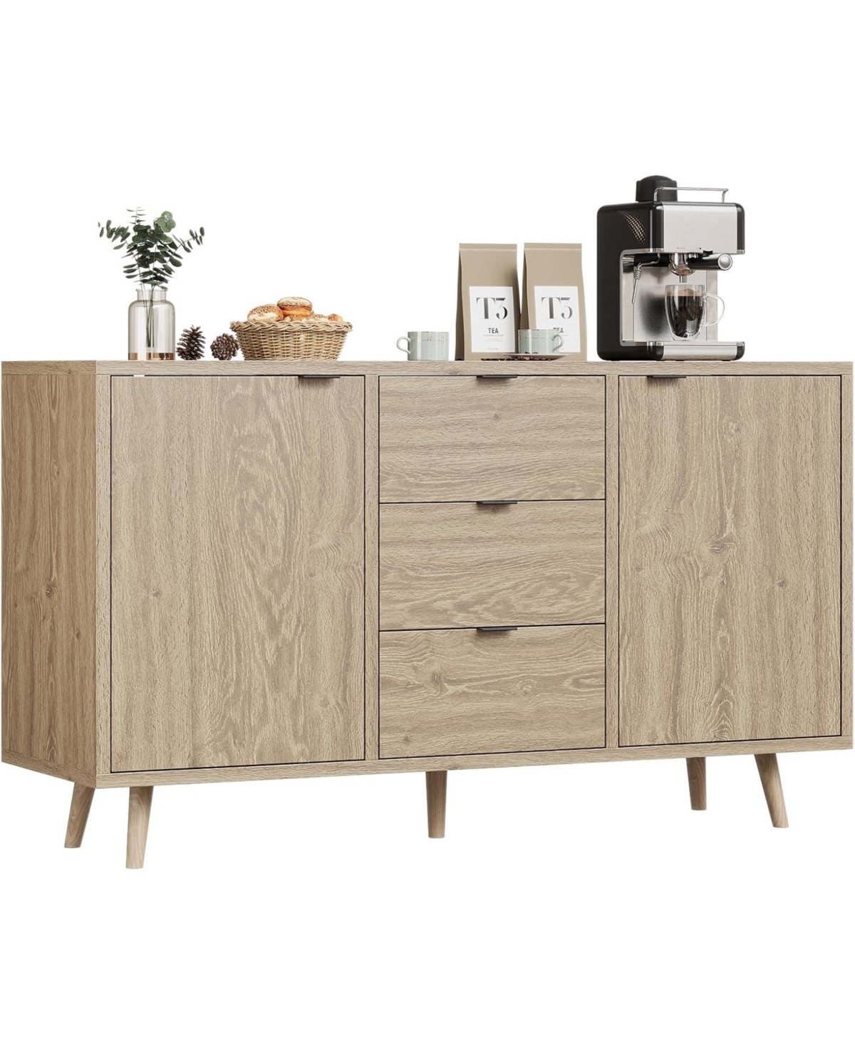 Click here for gaomon Farmhouse Sideboard Buffet Cabinet  2-Door... prices