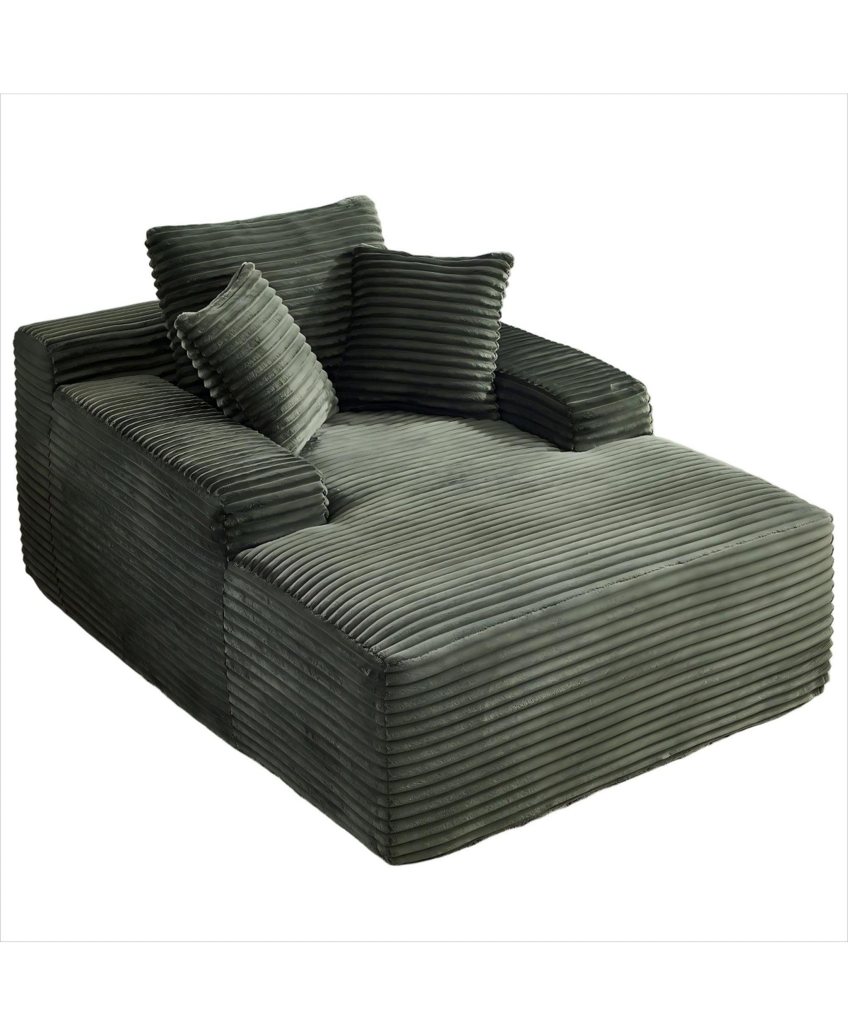 Click here for Boyel Living 67 Inch White Velvet Chaise Lounge Ch... prices