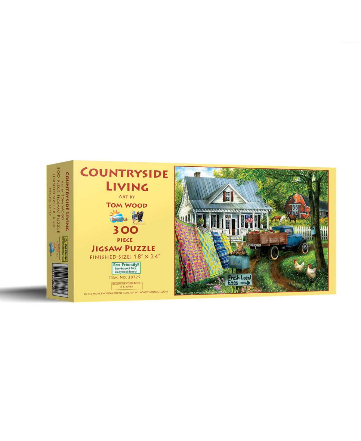 Click here for SunsOut Countryside Living 300 piece Jigsaw Puzzle... prices