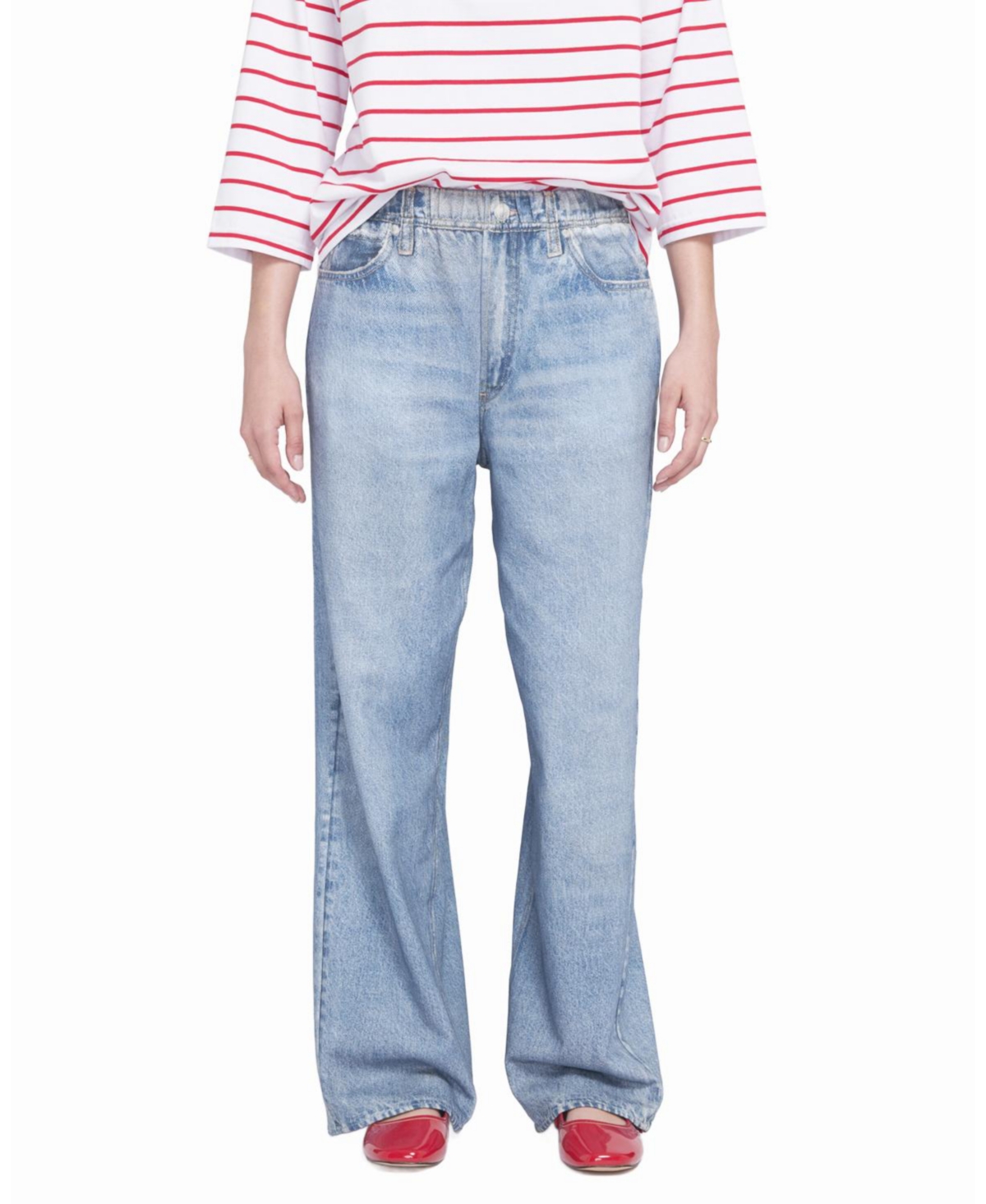 Click here for Elle Collection Womens Printed Denim On Lightweigh... prices
