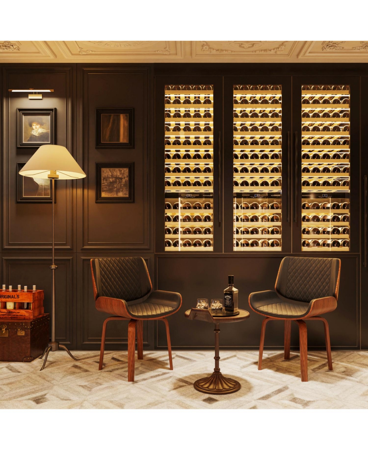 Click here for Streamdale Furniture Mid-Century Swivel Dining Cha... prices