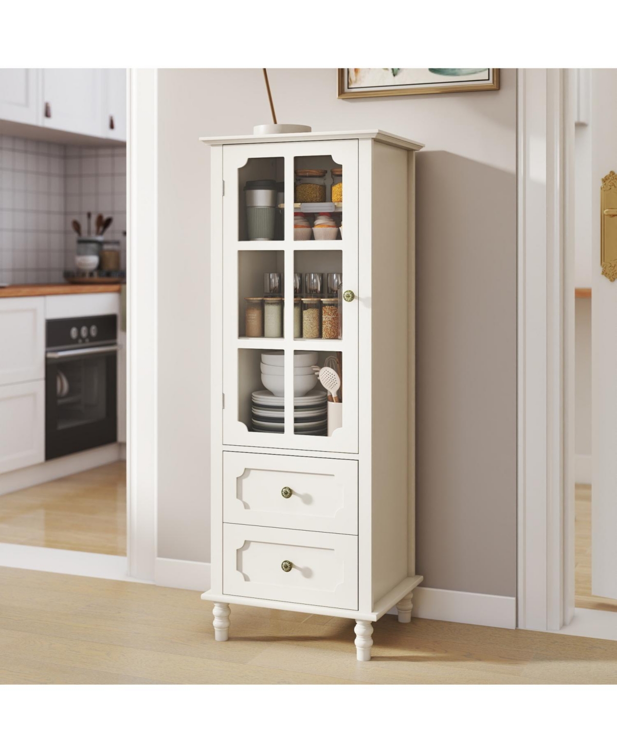 Click here for Streamdale Furniture minimalist Buffet Cabinet wit... prices