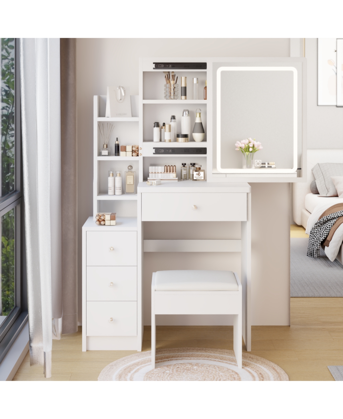 Click here for Streamdale Furniture Streamdale 30-Piece Vanity Ta... prices