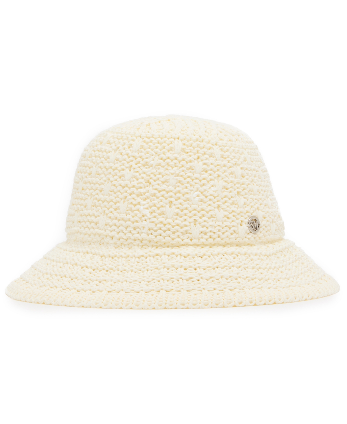Click here for Steve Madden Packable Cloche Hat - White prices