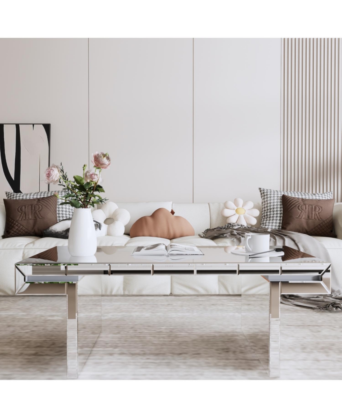 Click here for Streamdale Furniture Luxury Fluted Glass Coffee Ta... prices