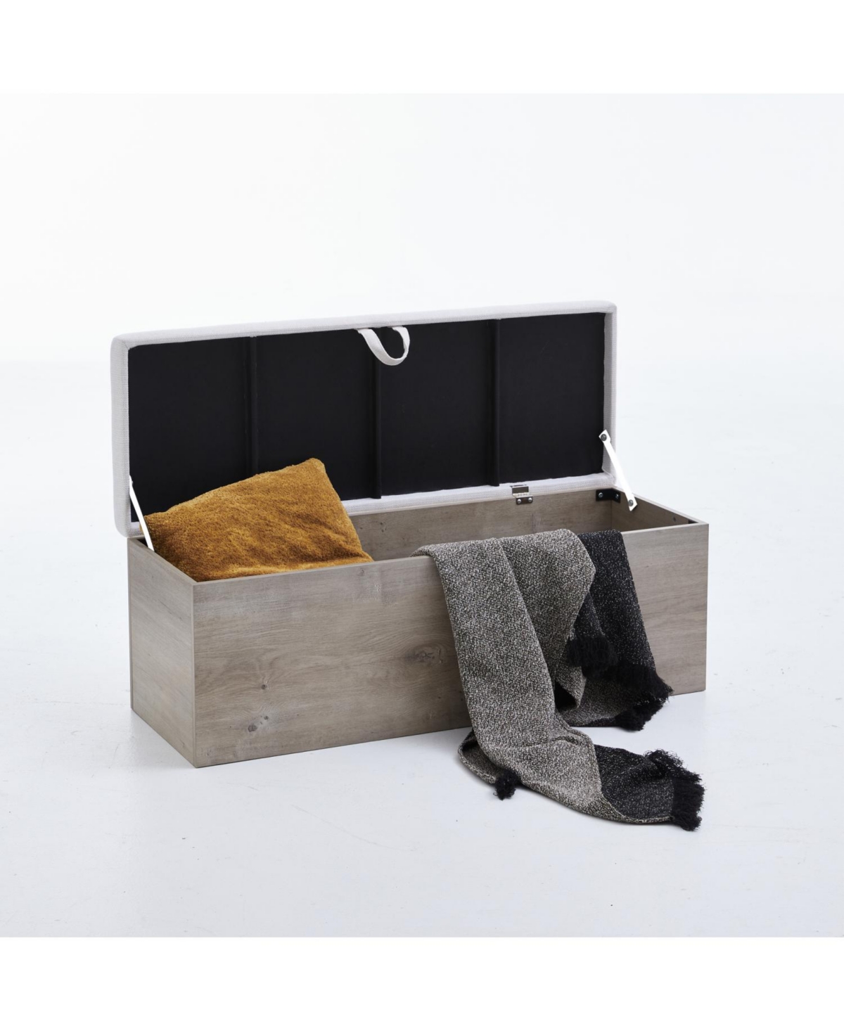 Click here for Streamdale Furniture Shelton Ivory Chenille Storag... prices