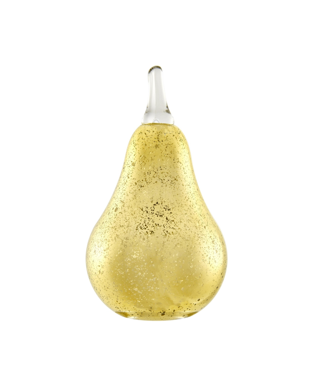 Click here for Danya B Alloya Pear Glass Sculpture - Gold prices