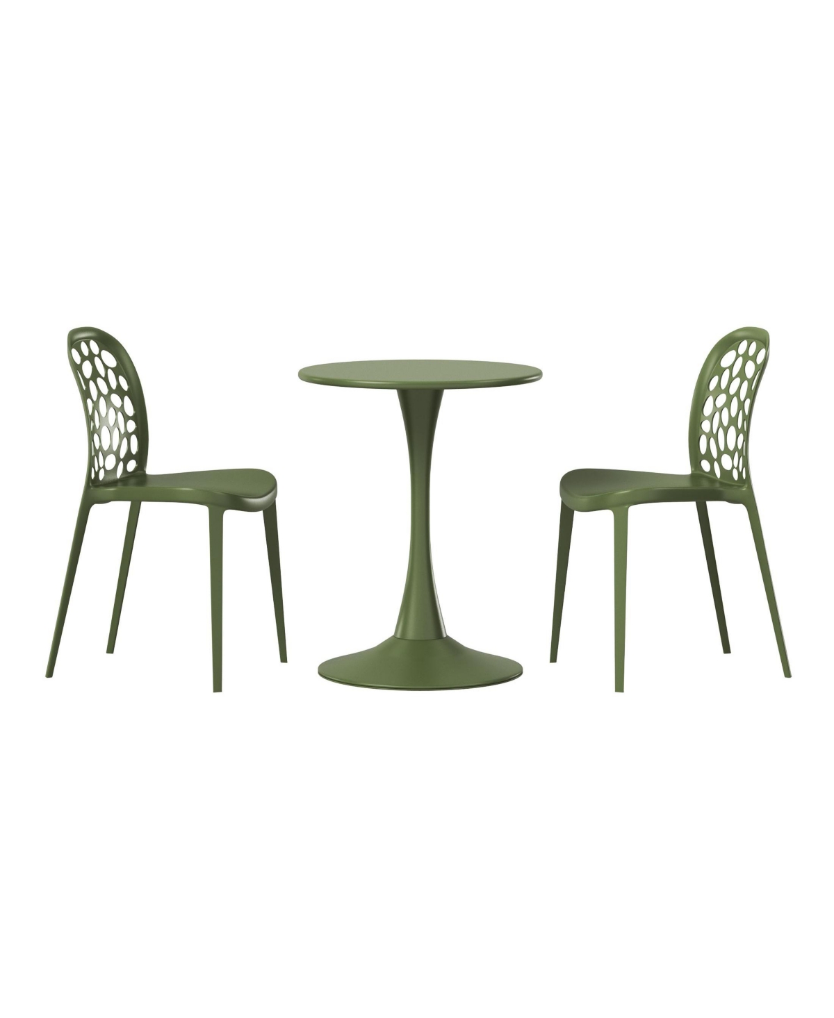 Click here for WestinTrends 3-Piece Outdoor Indoor Metal Patio Di... prices