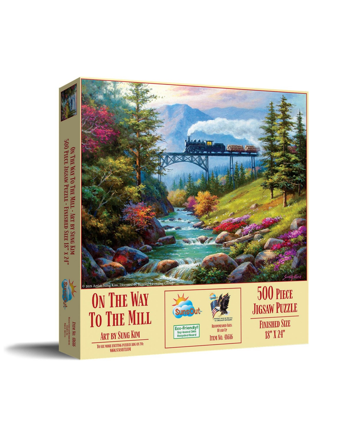 Click here for SunsOut On the Way to the Mill 500 piece Jigsaw Pu... prices