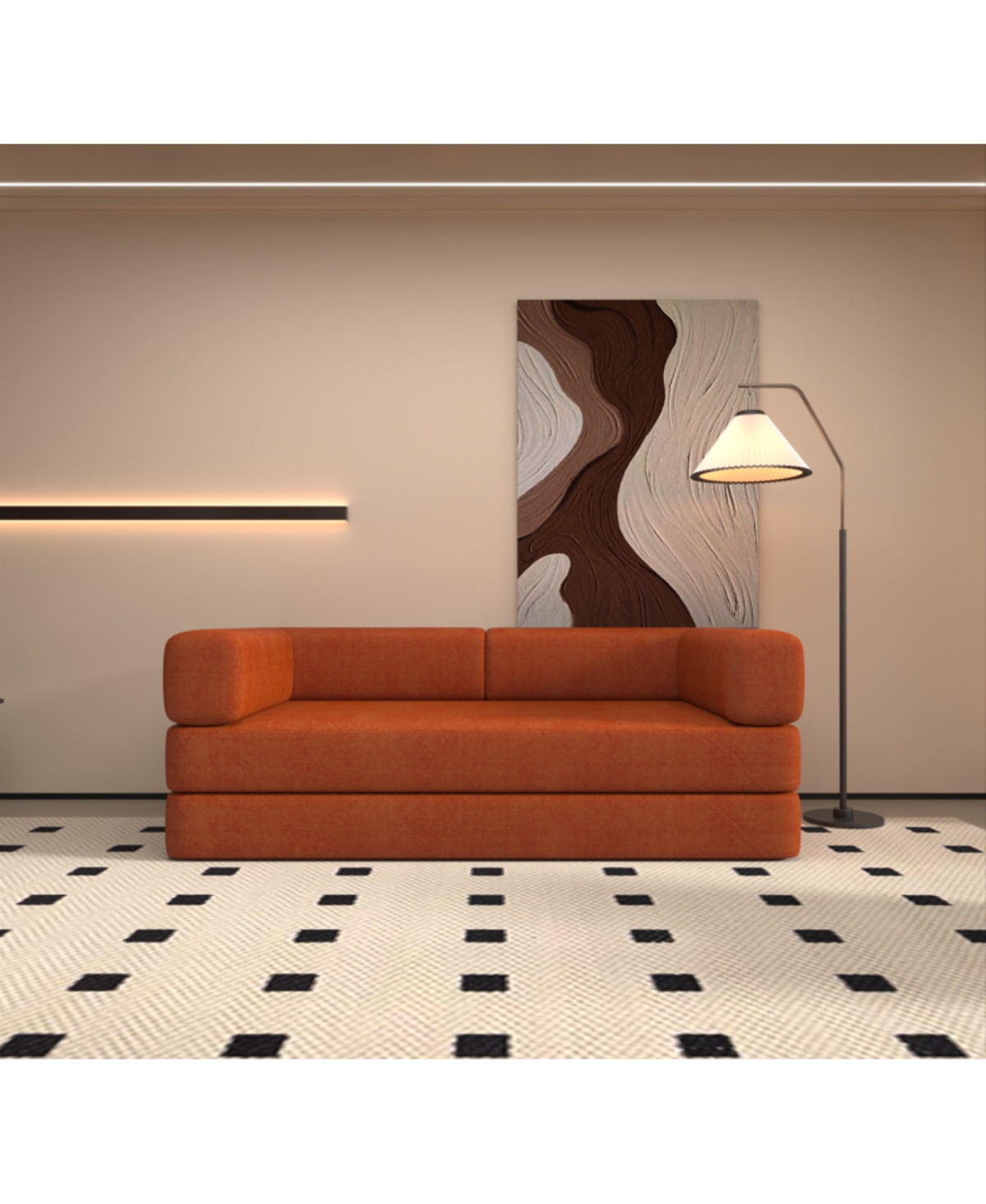 Click here for Streamdale Furniture Corduroy Convertible Sleeper... prices