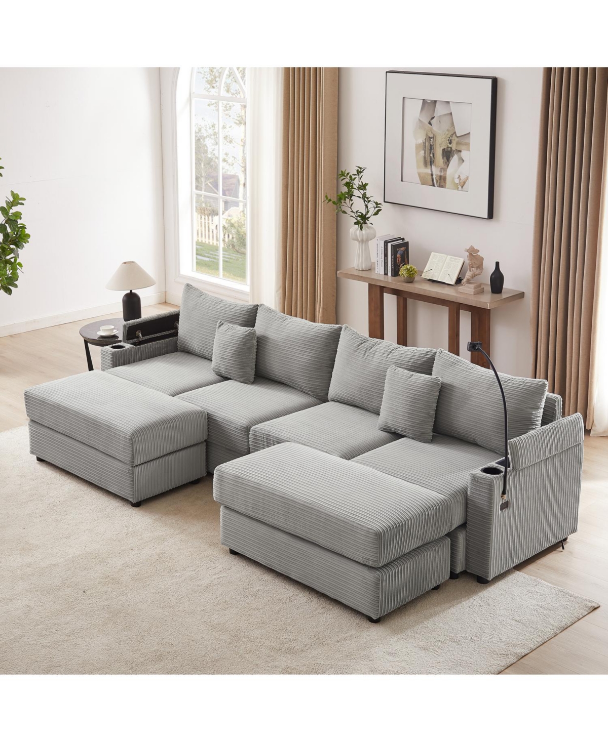 Click here for Streamdale Furniture 123" Modern Sectional So... prices
