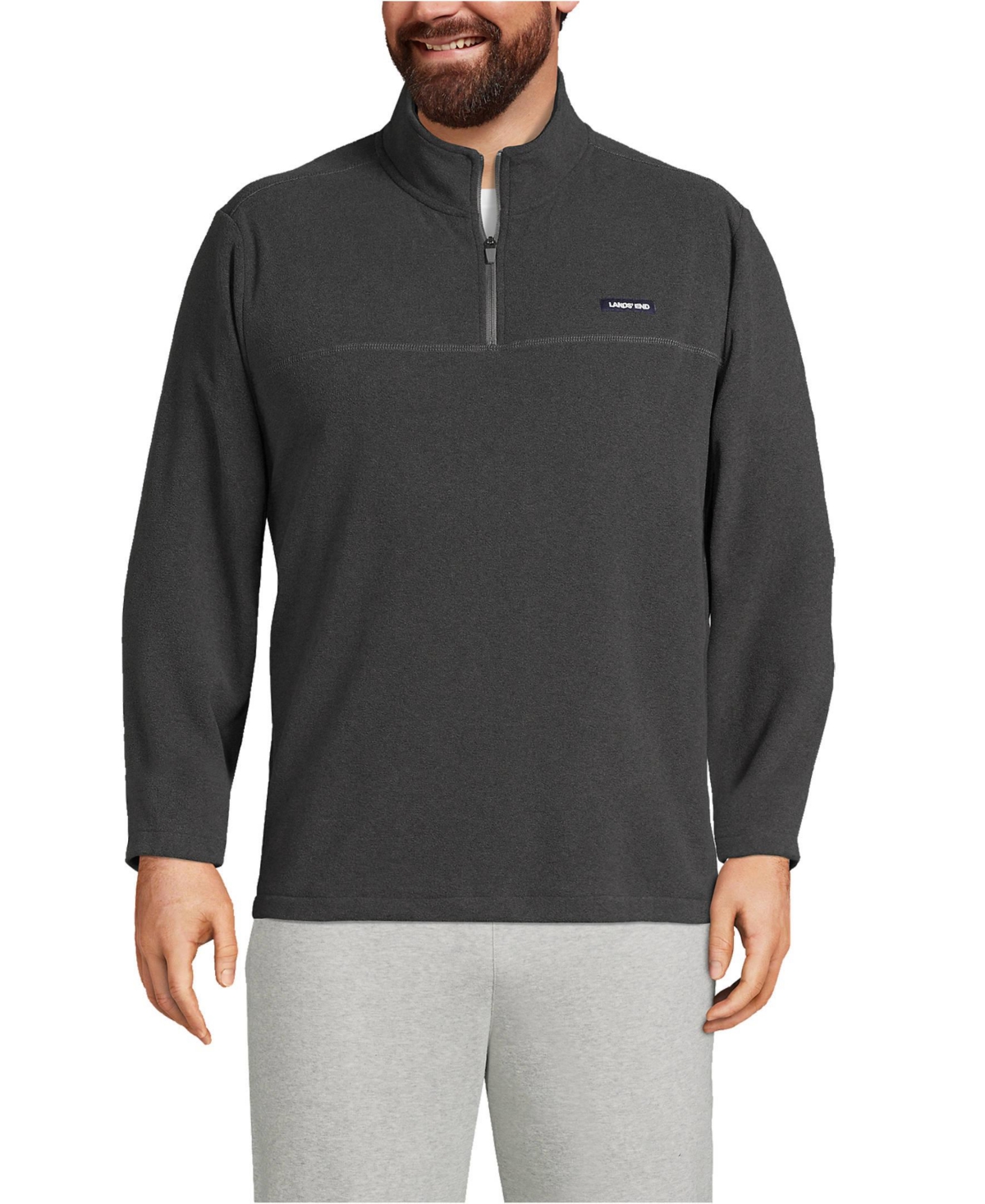 Click here for Lands End Big & Tall Anyweather Fleece Quarter Zip... prices