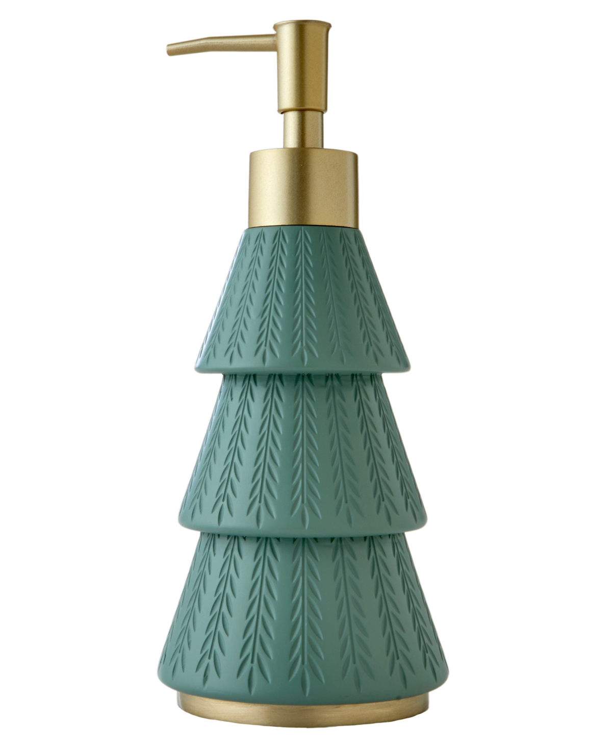 Click here for Skl Home Winter Pines Shaped Resin Lotion - Green prices