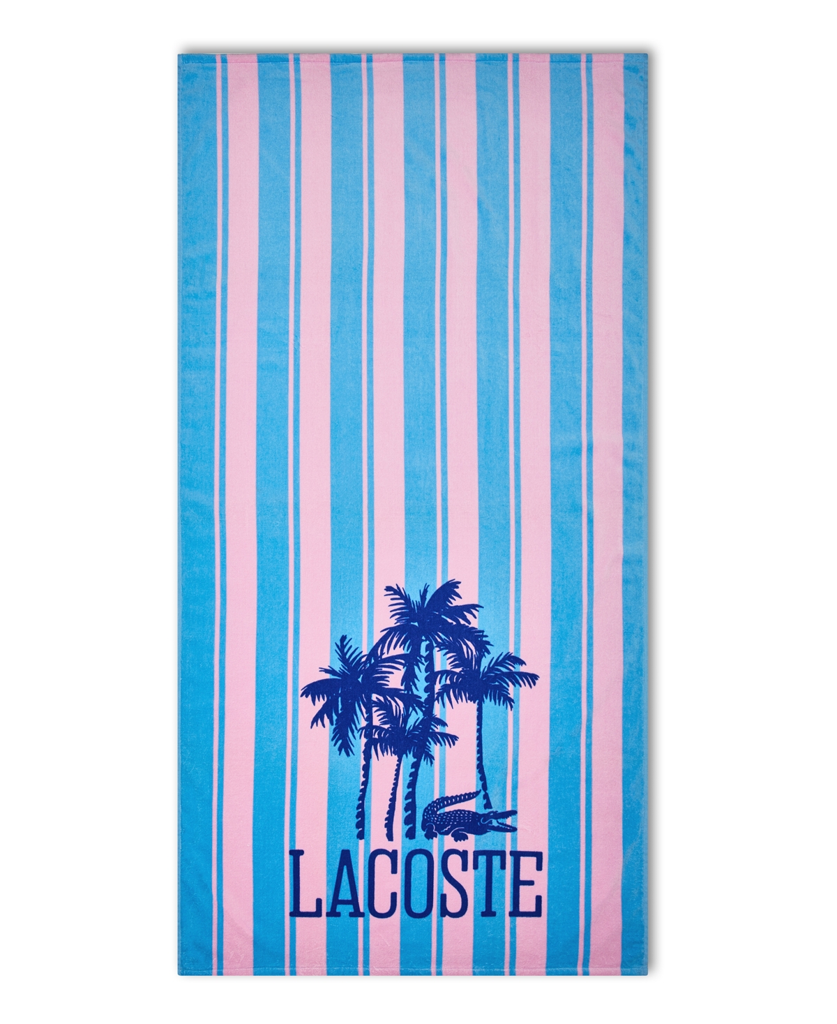Click here for Lacoste Palm Trees Cotton Beach Towel  36 x 72 - B... prices