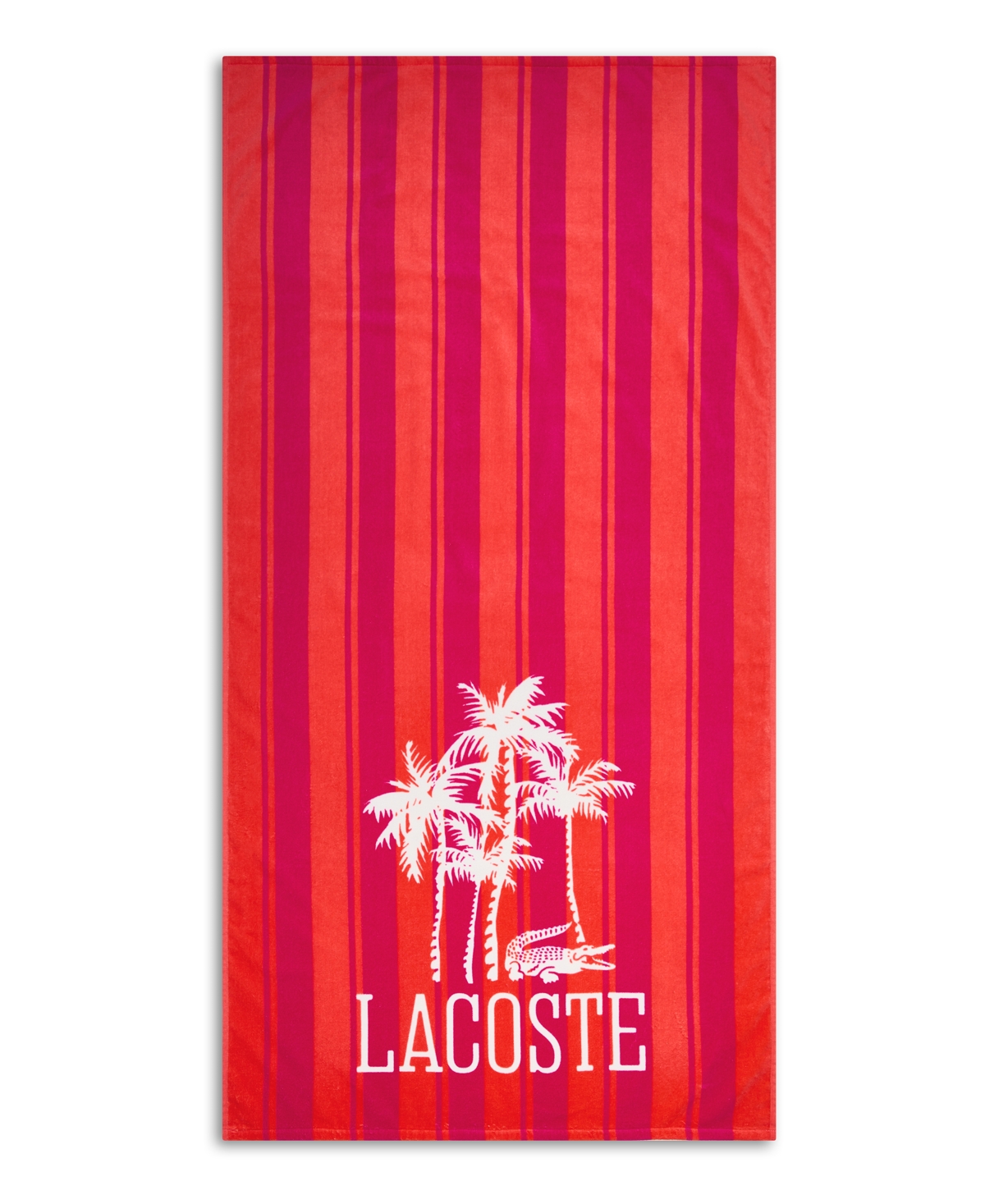 Click here for Lacoste Palm Trees Cotton Beach Towel  36 x 72 - R... prices