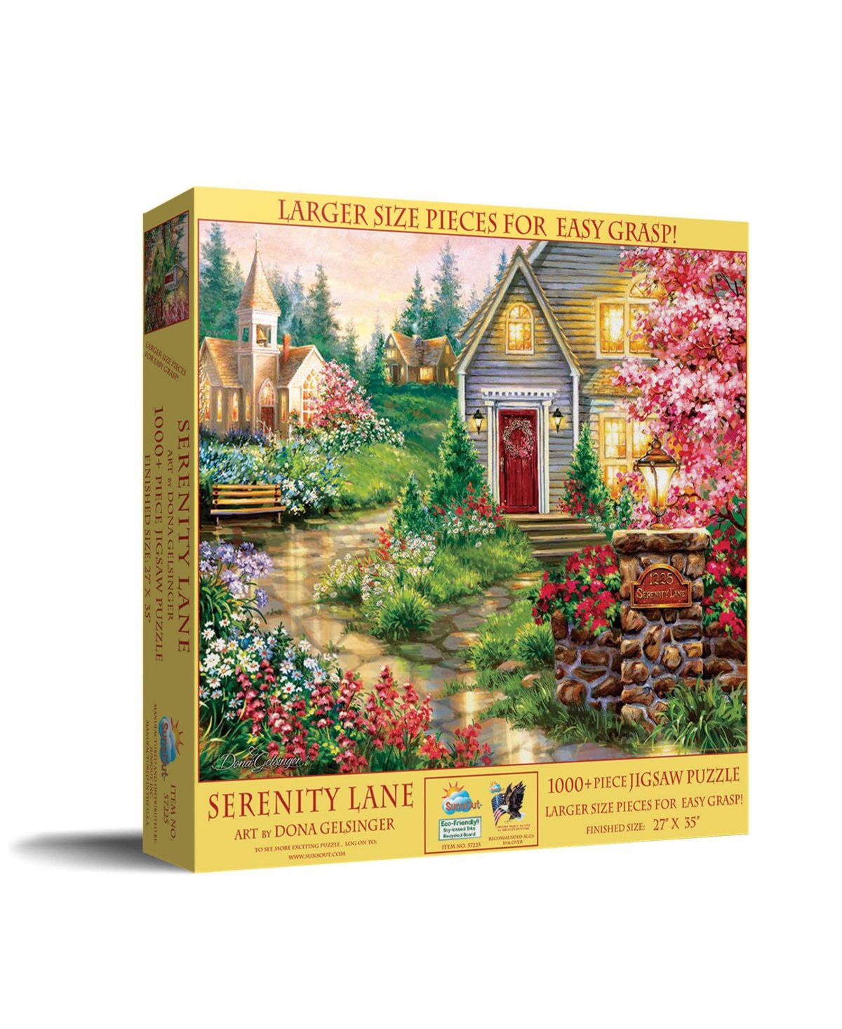 Click here for SunsOut Serenity Lane 1000 piece Jigsaw Puzzle for... prices