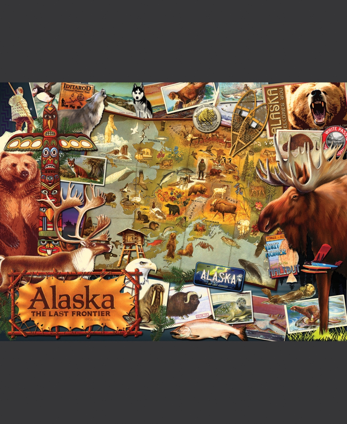 Click here for SunsOut Alaska  the Final Frontier 1000 piece Jigs... prices