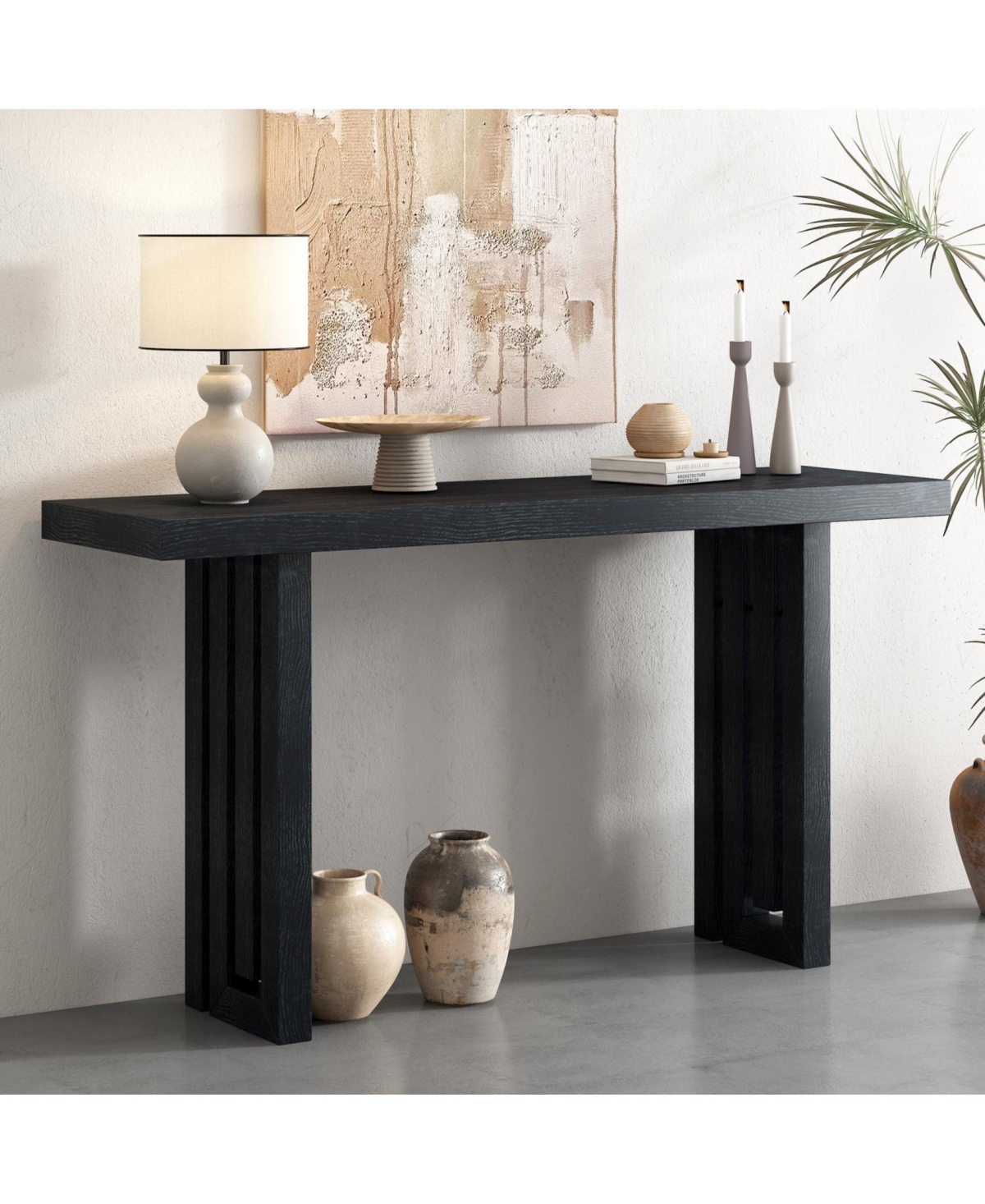 Click here for Streamdale Furniture Oak Veneer Console Table - En... prices