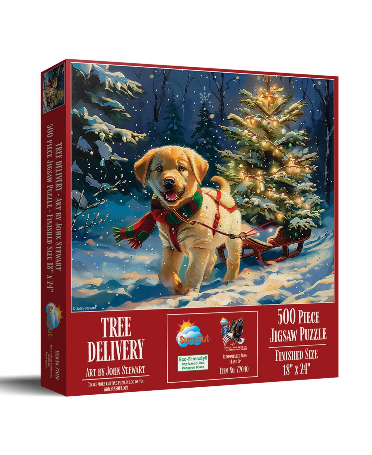 Click here for SunsOut Tree Delivery 500 piece Jigsaw Puzzle for... prices