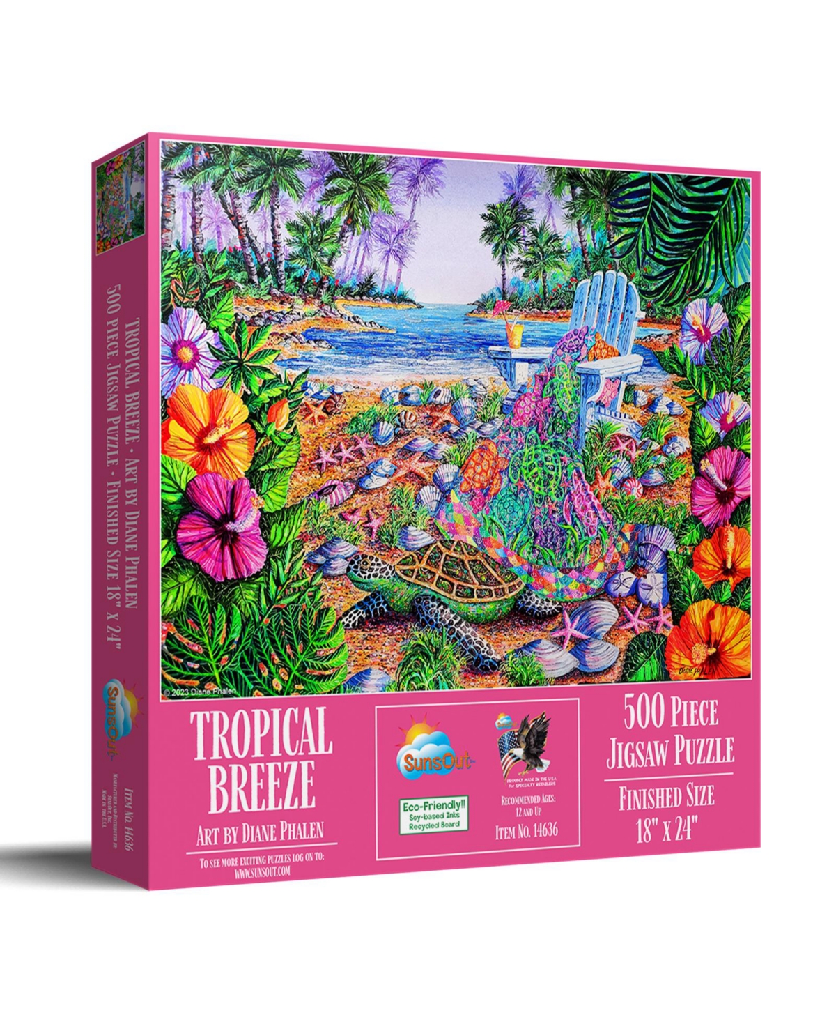 Click here for SunsOut Tropical Breeze 500 piece Jigsaw Puzzle fo... prices