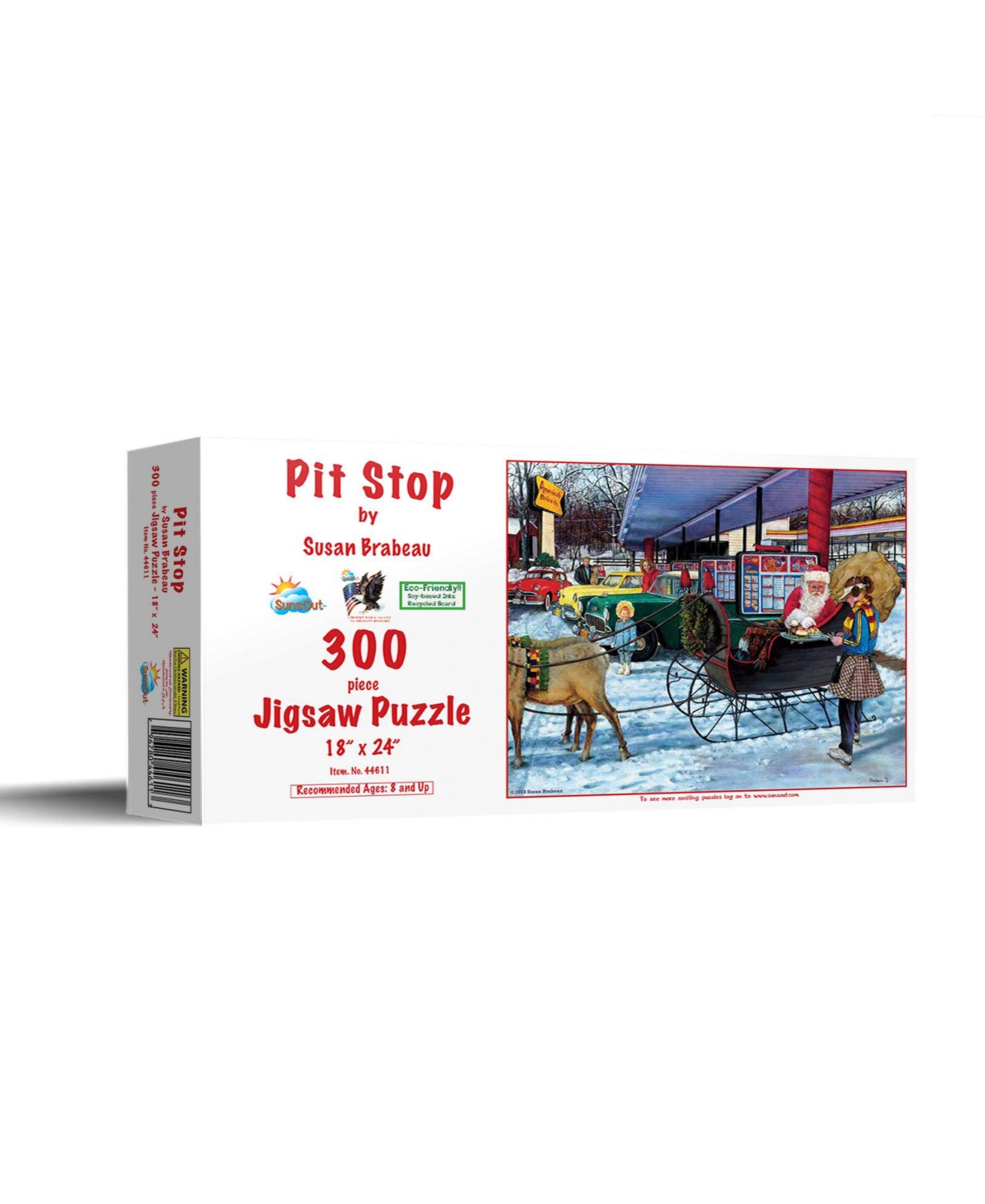 Click here for SunsOut Pit Stop 300 piece Jigsaw Puzzle for Adult... prices
