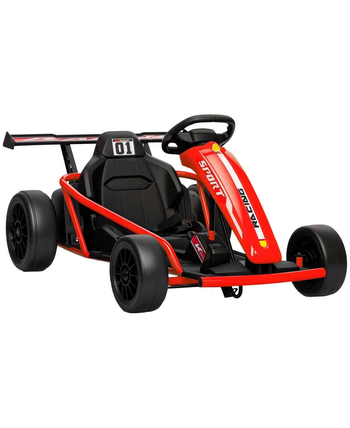 Click here for Qaba 24V 8.1 Mph Electric Drift Kart for Kids with... prices