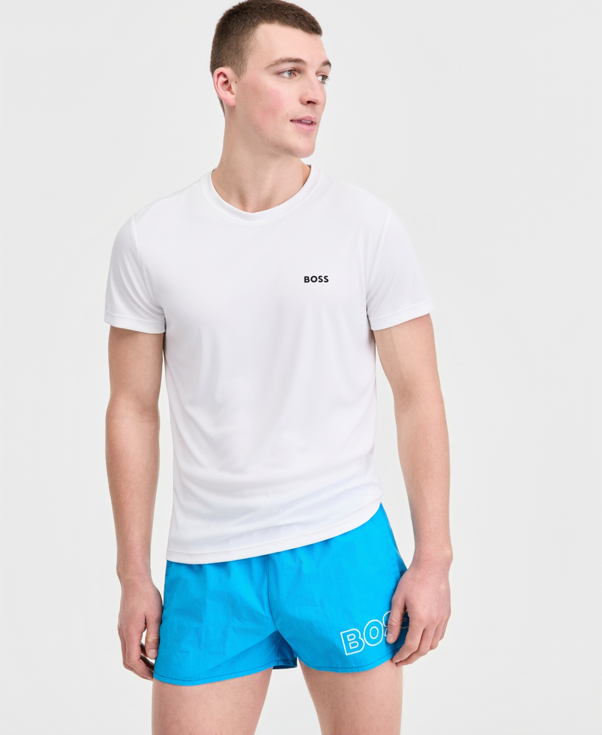 Click here for Boss Hugo Boss Mens Short-Sleeve Sun Protection Ra... prices