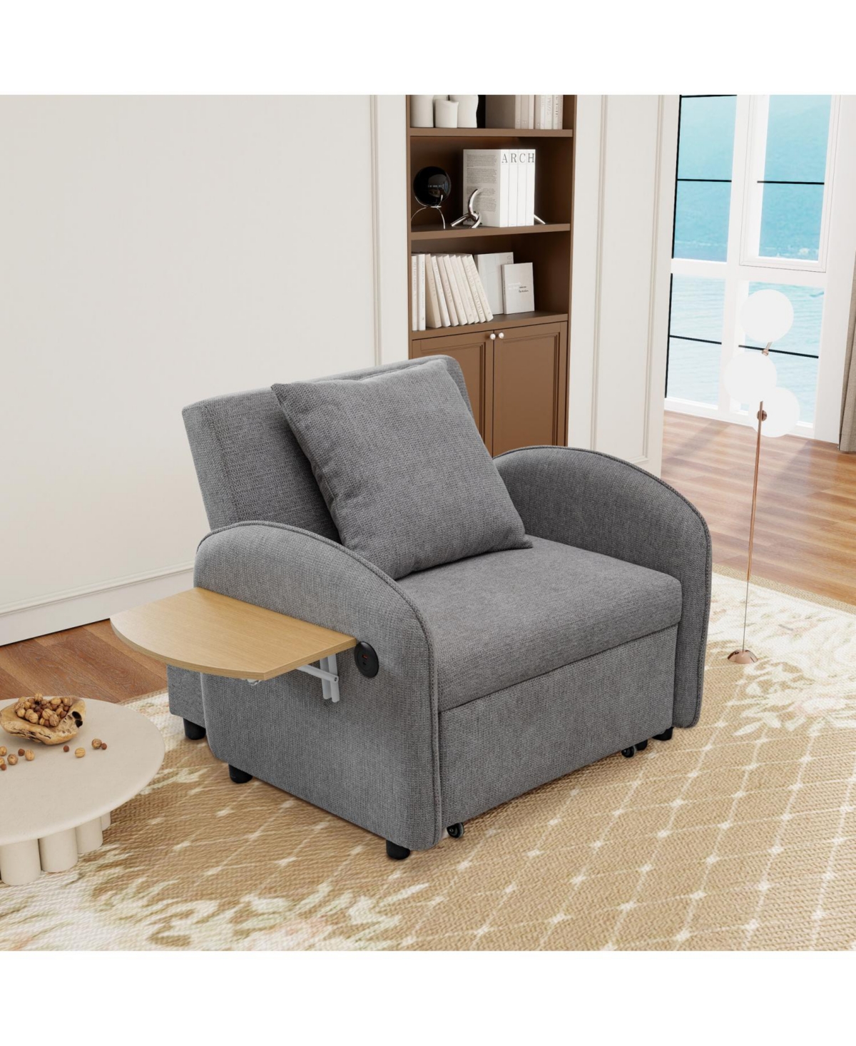 Click here for Streamdale Furniture Convertible Chair Bed- 3-in-1... prices
