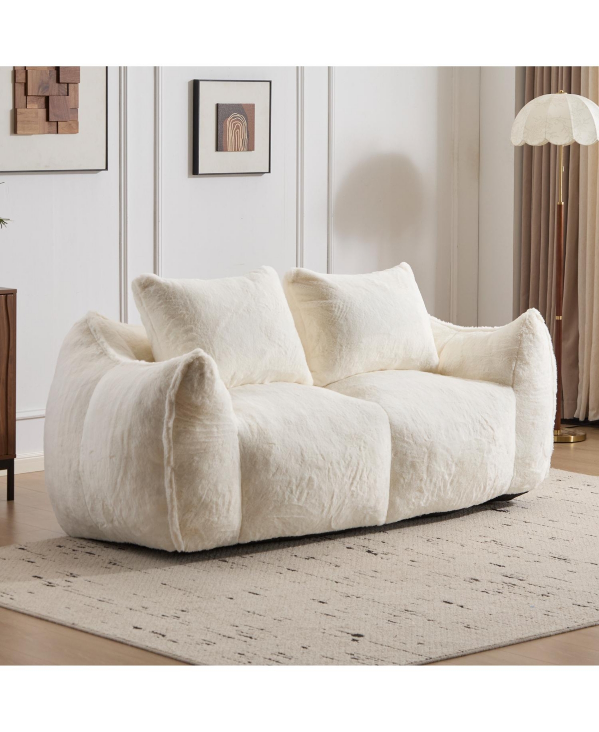 Click here for Streamdale Furniture Giant Bean Bag Couch  Ultra S... prices