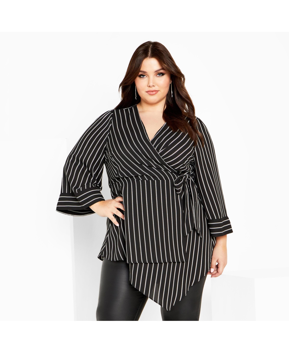 Click here for City Chic Womens Jemma Top - Stripe prices